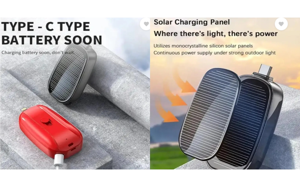Harisha Keychain Solar Power Bank Review 2025 – Best Mini
