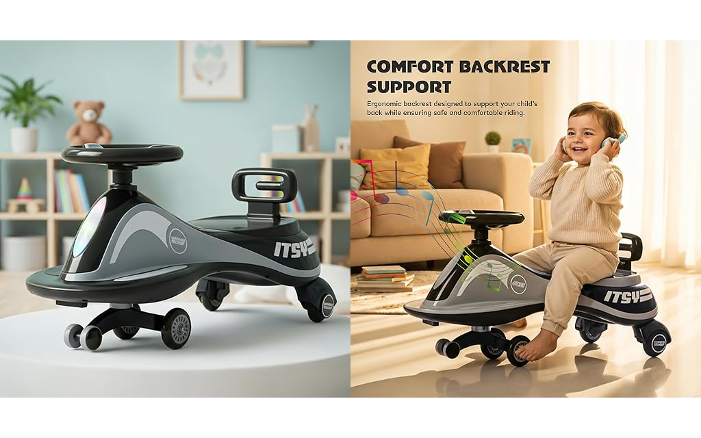 Baybee Magic Swing Car Review 2026 – Best Non-Battery Ride